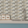 3D Textured Brick Pattern & Oilproof Remodeling Wall Tile Stickers ...