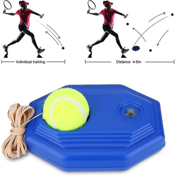 Tennis-trainer Tennis Baseboard With A Rope And 1 Training Ball, Tennis ...