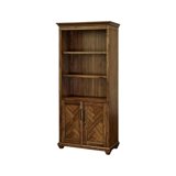 Martin Furniture Wood Bookcase W/ Doors Office Storage Fully Assembled ...