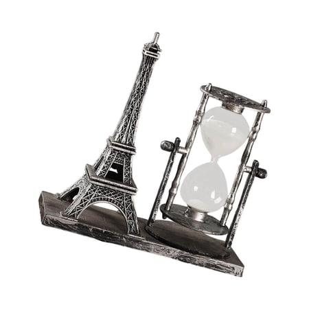 Iron Tower Hourglass Sand Timer Retro Unique Iron Tower Table ...