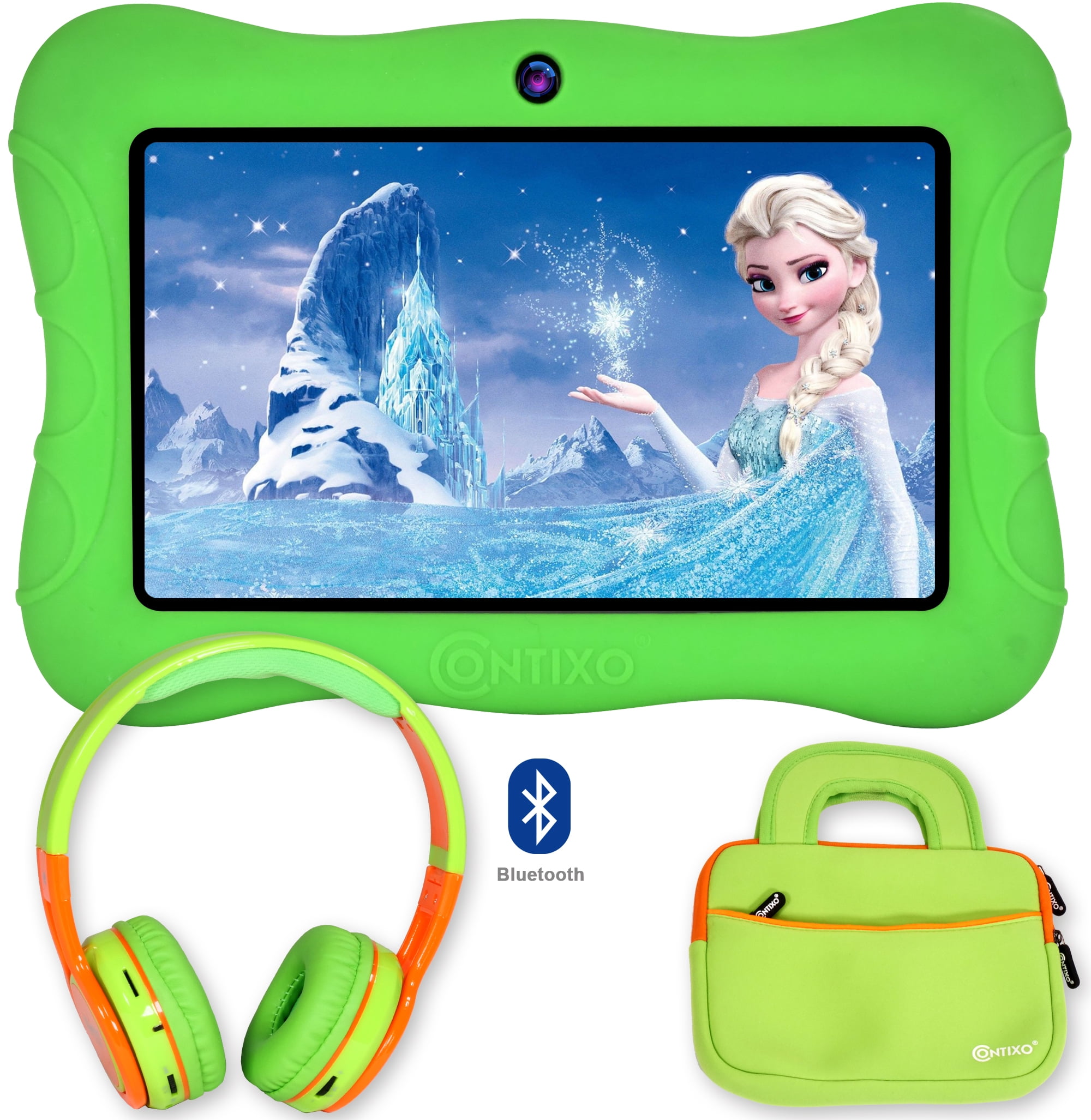Contixo 7 inch Kids Learning Tablet Bundle - 2GB RAM 32GB Storage ...