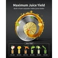1200W Juicer Machines with Larger 3.2" Feed Chute, 45oz Large Juice Jug ...