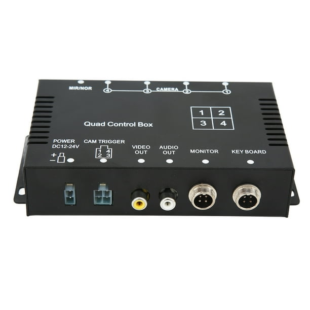 Camera Video Screen Switch,4 Channel Video Splitter Parking Camera ...