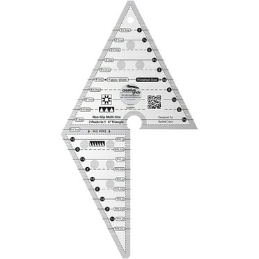 Creative Grids 60 Degree Diamond Ruler - CGR60DIA - Walmart.com