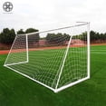 Luxtrada 7.8*6ft PE Football Soccer Goal Post Net Outdoor Sports Match ...
