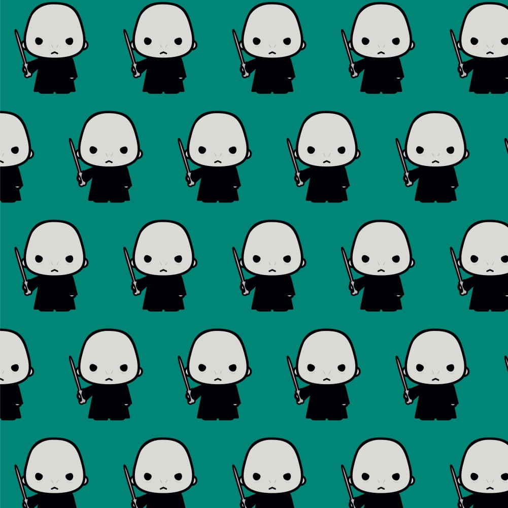 Harry Potter Voldemort Cute Chibi Character Premium Roll Gift Wrap ...