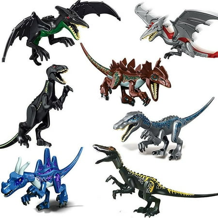 Jurassic World Dinosaur Building Blocks Toys Pteranodon Raptor ...