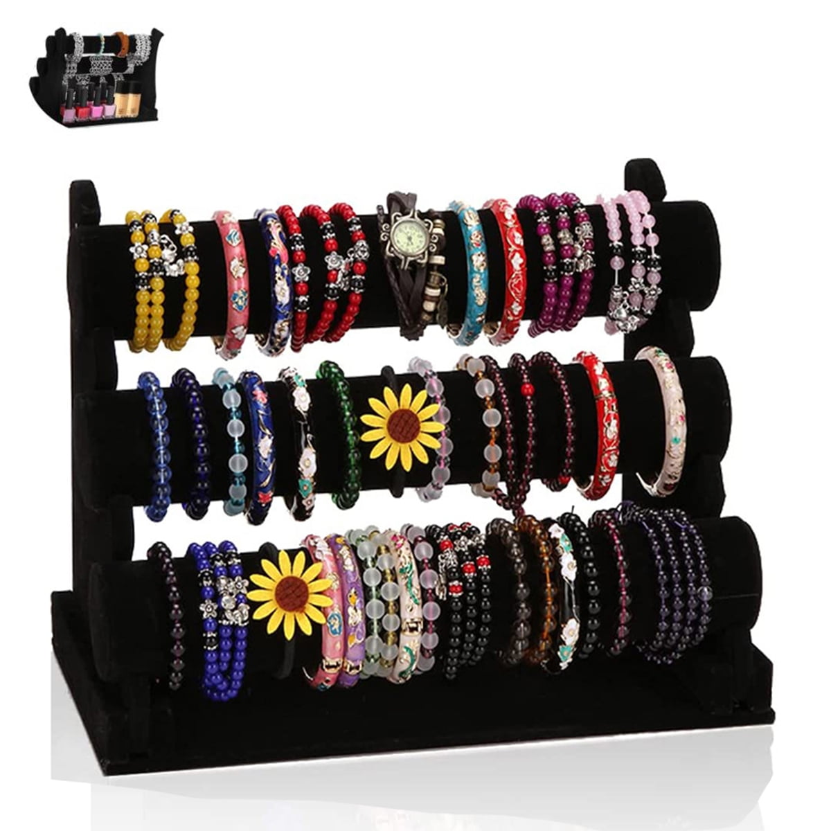 Click here for Yoytoo 3 Tier Jewelry Organizer Display Stand  T-B... prices