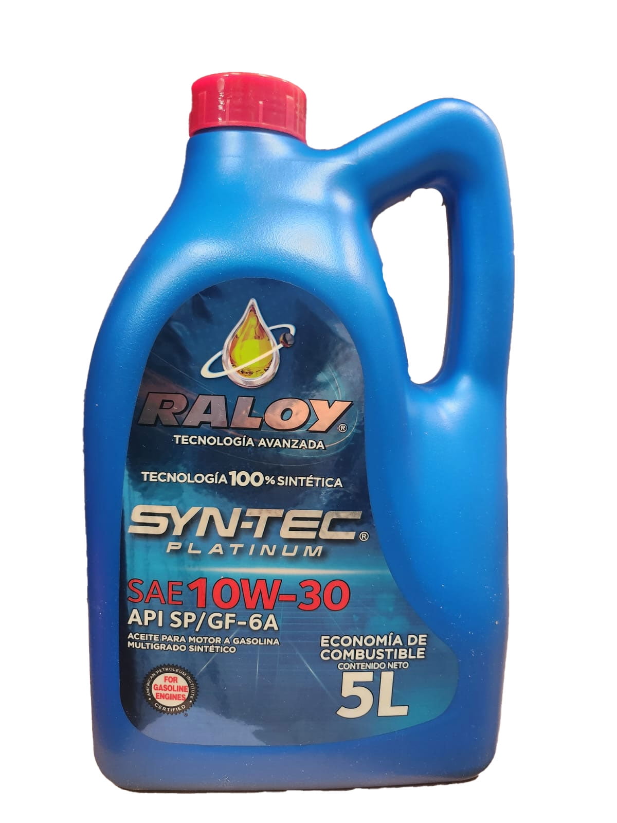 ACEITE SINTETICO 10W30 GARRAFA 5 LITROS RALOY SINTETICO | Bodega ...