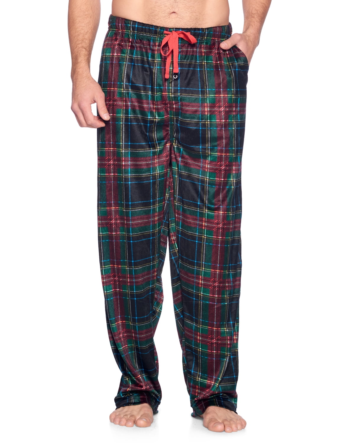 Ashford & Brooks Men's Mink Fleece Sleep Lounge Pajama Pants - Walmart.com