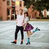 Moyel Men's Crazy Fun Dress Crew Socks, Size 7-13, Funky Novelty Gifts ...