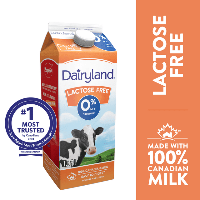 Click here for Dairyland Lactose Free Skim Milk prices