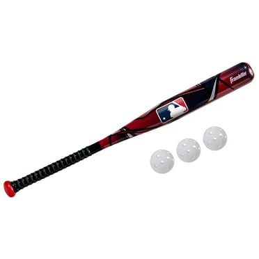 Blitzball Plastic Bat and 2 Ball Combo Set – Backyard Baseball Training ...