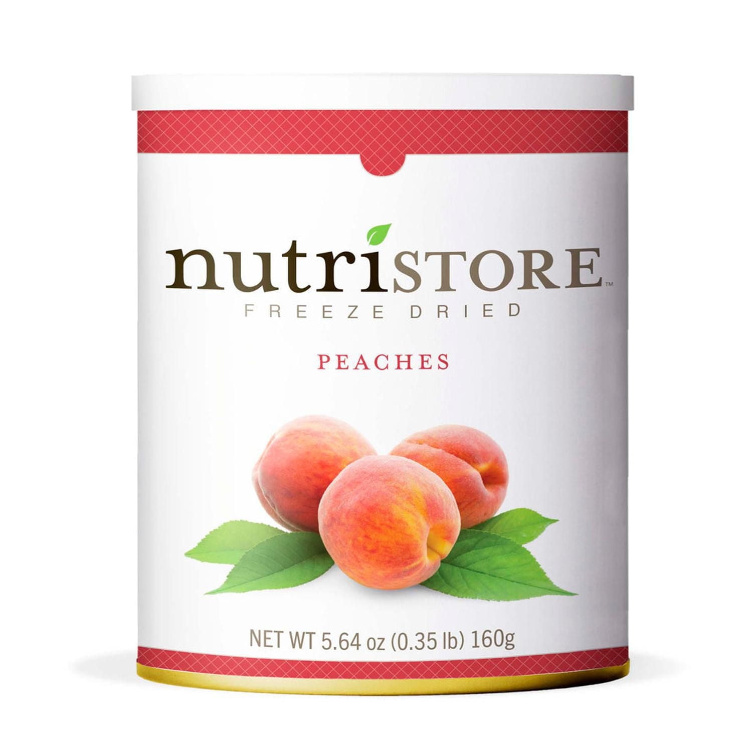 Click here for Nutristore Freeze Dried Peaches prices