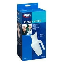 Drive Medical Adult Bedside Lifestyle Incontinence Aid Female Urinal ...
