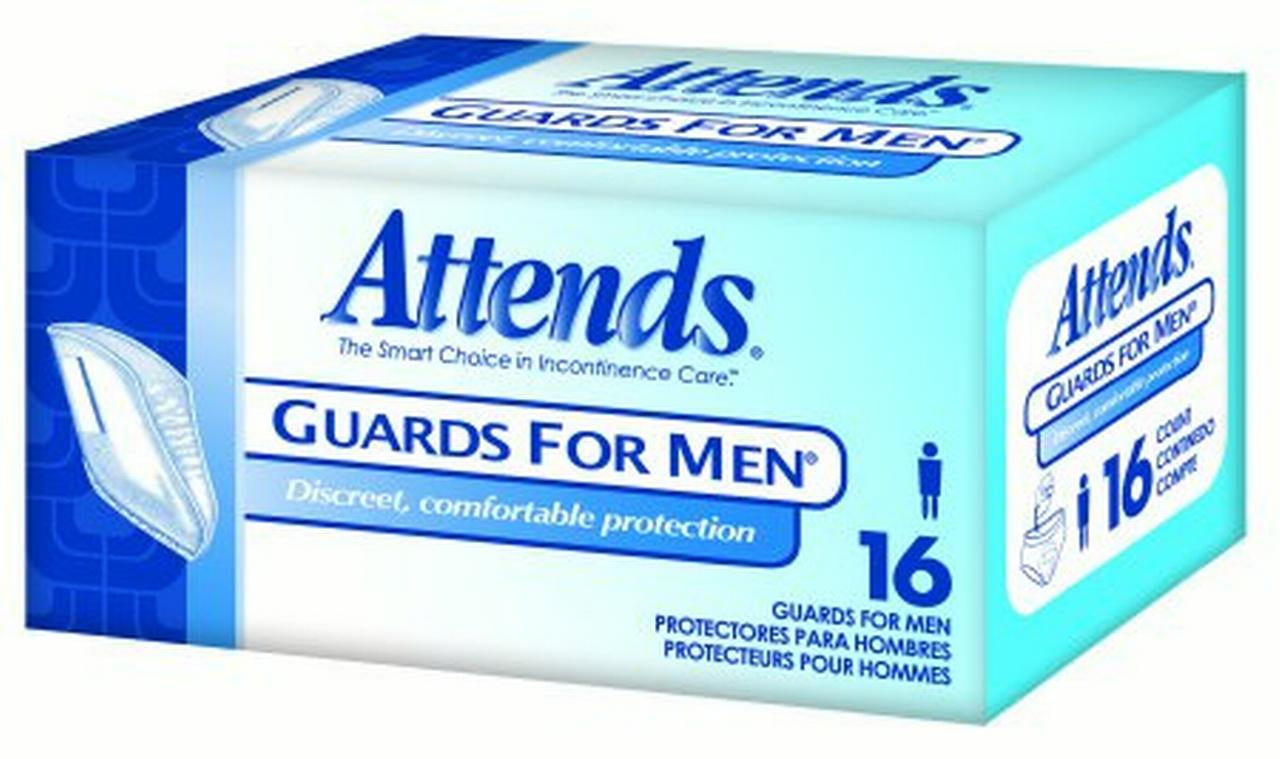 Attends Healthcare Products Bladder Control Pad Attends Guards For Men ...