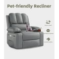 Garvee 22" Electric Massage Recliner Chair, 360° Swivel, Zero Gravity ...