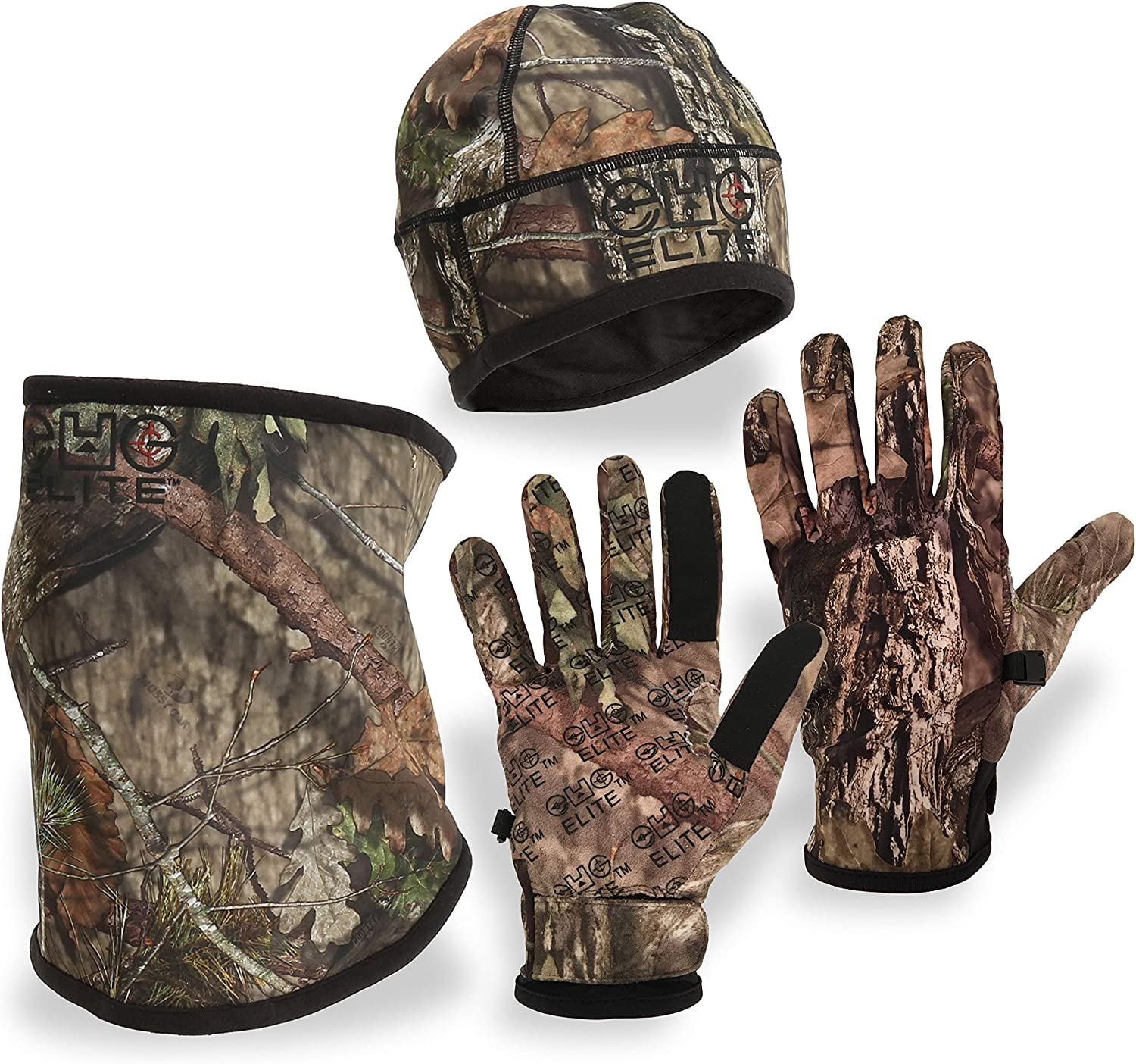 EHG Elite Early-Mid Season Value Pack Gloves, Beanie, and Neck Gaiter ...