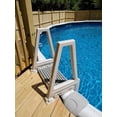 Adjustable Above Ground Pool Ladder, 46"–56" Sturdy In-Pool Swimming ...