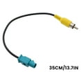 BAGUER Male RCA for Mercedes Comand Reverse Camera Retention Cable ...