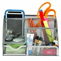 EXERZ Wire Mesh Desk Organizer - Pink - Walmart.com
