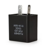 12V 2 Pin Speed Adjustable LED Flasher Relay Motorcycle Turn U7M5 ...