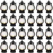 Sziqiqi Mini Lanterns Decorative with Flameless LED Candles Vintage ...