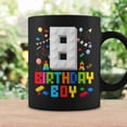 8Th Birthday Boy Master Builder 8 Years Old Building Block Coffee Mugs ...