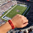 1 Pcs Soccer Silicone Bracelets,Football Silicone Wristband,Green Black ...