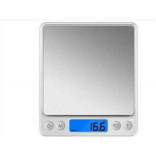 Escala de cocina, escala electrónica de precisión 0,1g/3kg, pequeña ...