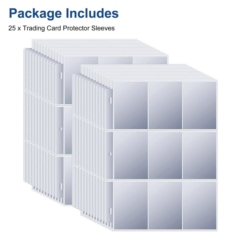 Trading Card Sheet Protectors Tall Trading Card Sleeves