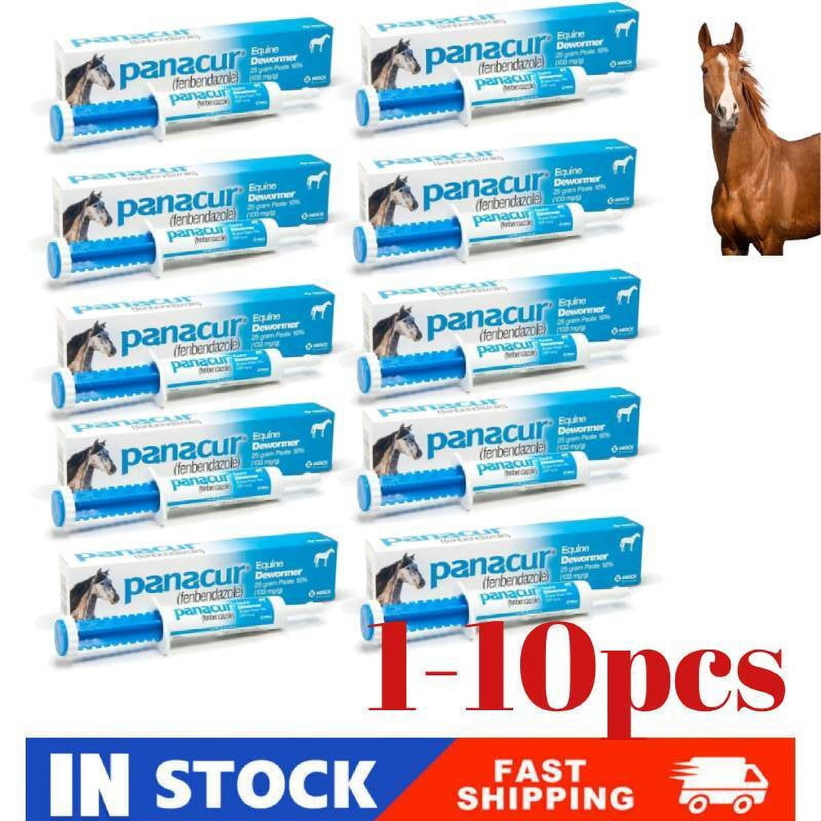 Panacur= Pasta Desparasitante para Caballos 25 gramos-1-10 piezas NUEVO ...