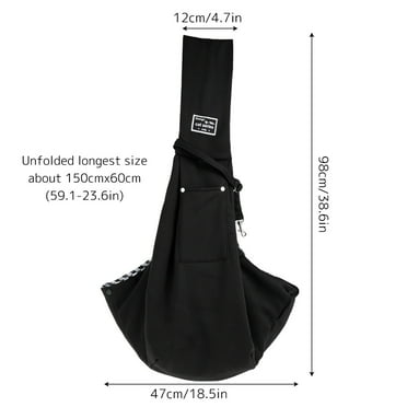 iPrimio Dog and Cat Sling Carrier - Hands Free Reversible Pet Papoose ...