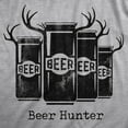 Mens Beer Hunter T Shirt Funny Sarcastic Drinking Deer Hunting Joke ...