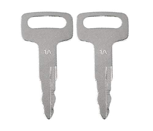 2 Pack Ignition Keys for Nissan Forklift Heavy Equipment (Newer) 1A (2 ...