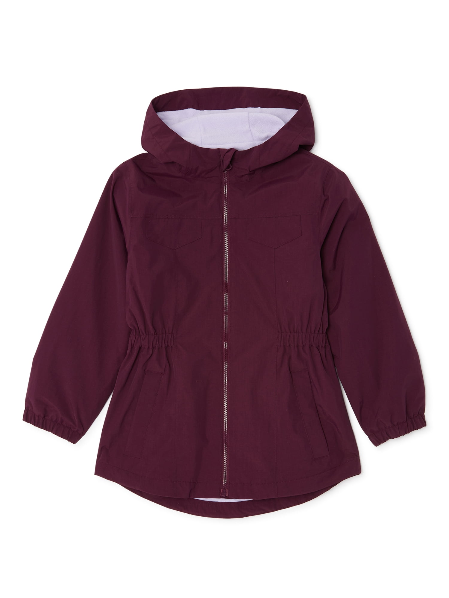 Wonder Nation - Wonder Nation Girls Anorak Rain Jacket, Sizes 4-18 ...