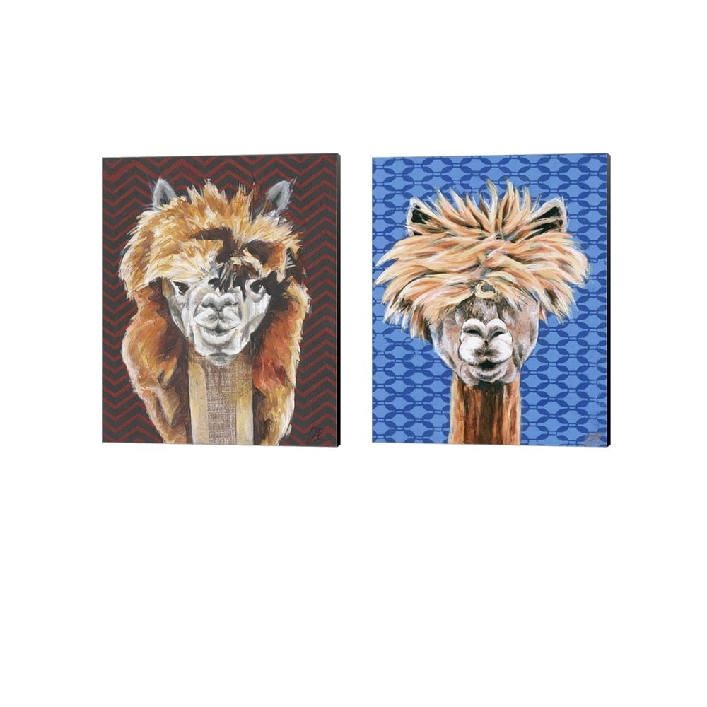 Metaverse Jennifer Rutledge 'Animal Patterns A' Canvas Art (Set of 2 ...