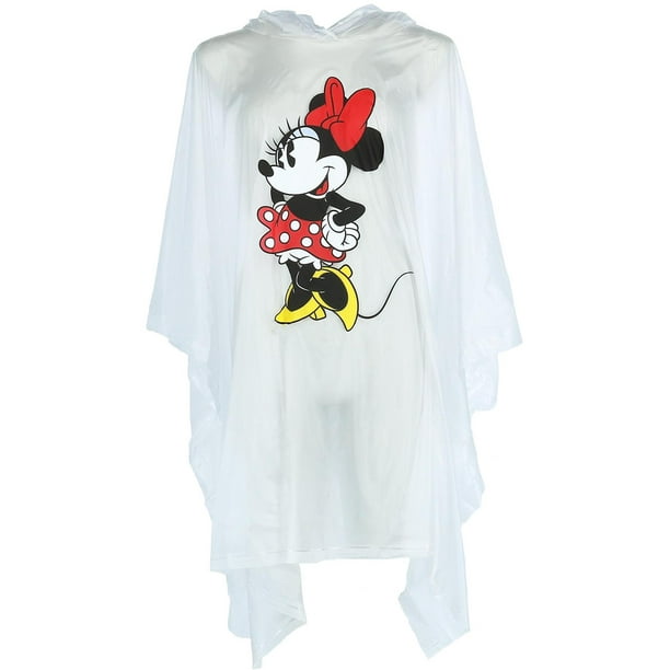Jerry Leigh Disney Classic Minnie Mouse Rain Poncho - Walmart.com