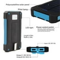 20000mAh Solar Power Charger Outdoor Waterproof Dual USB Portable ...