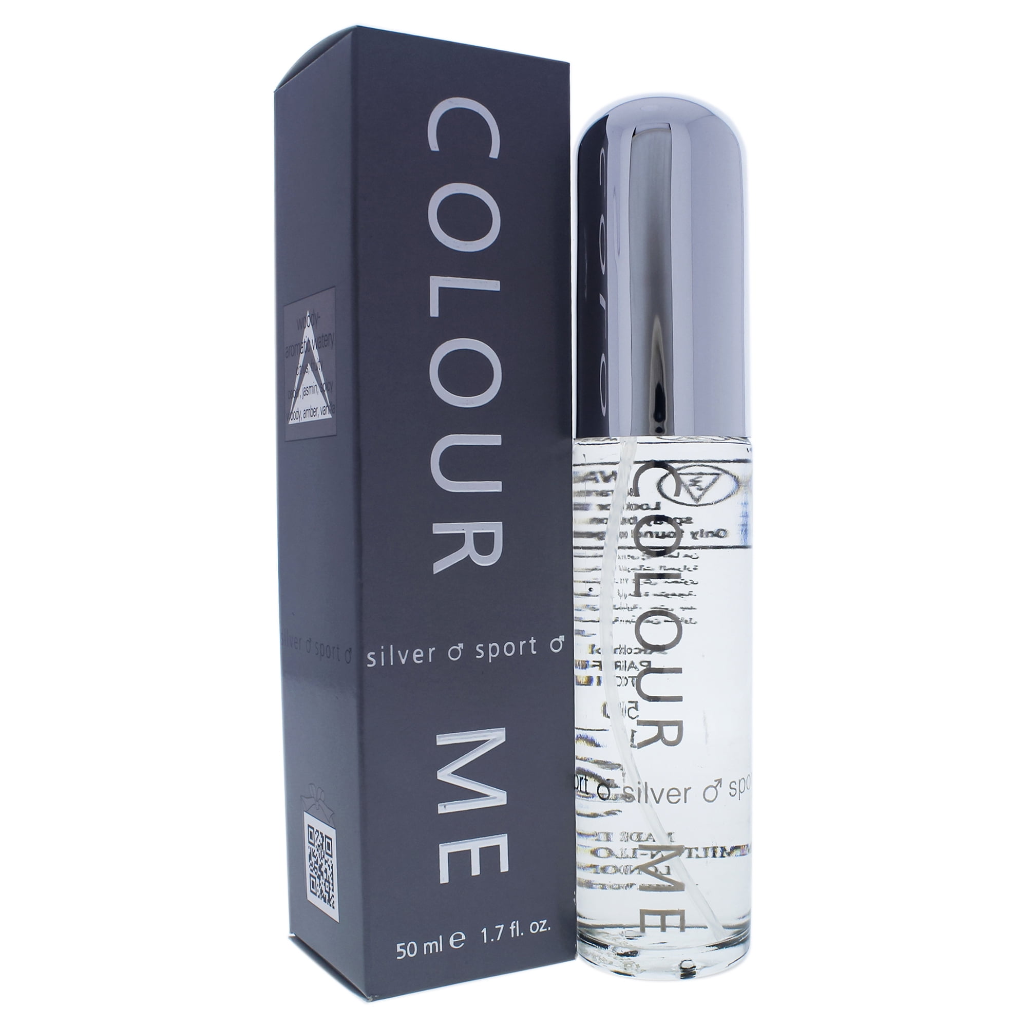 Colour Me Silver Sport by Milton-Lloyd for Men - 1.7 oz EDT Spray ...