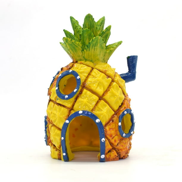 Aquarium Decoration, 1 Piece Pineapple Cave Themed Aquarium Fish Tank ...