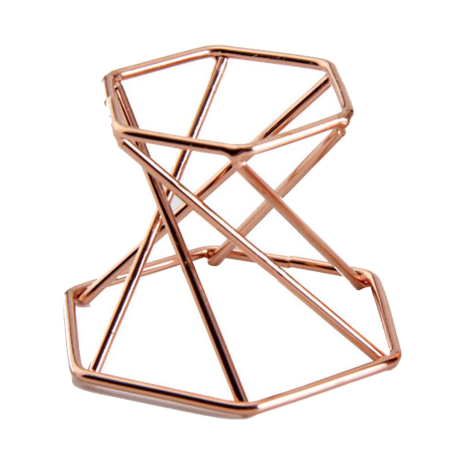 Metal Mineral Display Stand Crystal Ball Specimens Gemstones Display ...