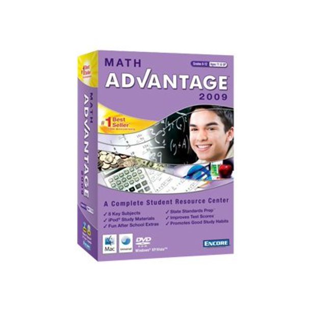 Math Advantage 2009 - Box pack - 1 user - DVD - Win, Mac - Walmart.com