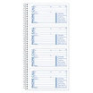 Adams 6-Ring Ledger Binder Refill Sheets, 5x8.5, Green/White, 100 ...