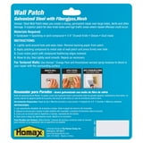 Homax Wall Patch Heavy-Duty Galvanized Steel, 8 x 8 in. - Walmart.com