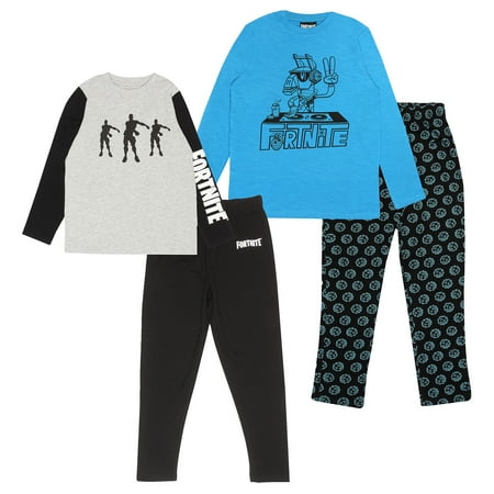 Fortnite Emotes And DJ Yonder Boys Long Pajamas Twin Pack | Official ...