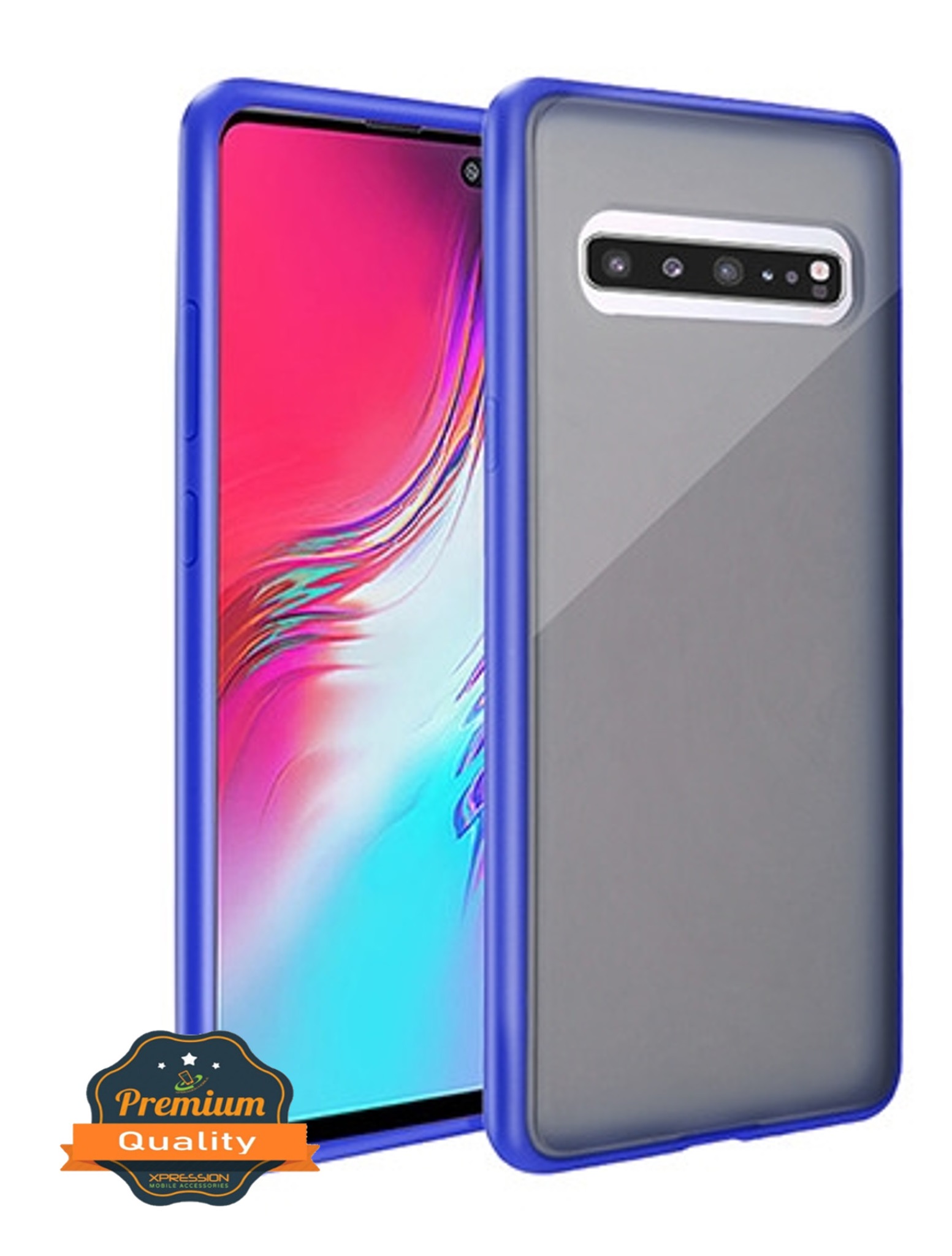 Samsung Galaxy S10 5G (6.7") Phone Case Hybrid Rubber Silicone TPU Gel ...