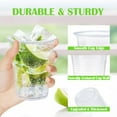 9oz Plastic Cups 500 Pack For Party Wedding Graduation Travel Holiday ...