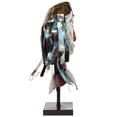 Hand Painted 27 in Metal Sculpture, by Empire Art - Walmart.com