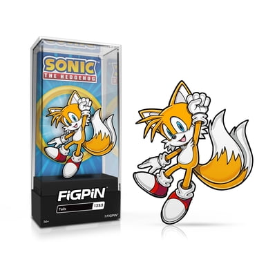 Sonic The Hedgehog Tails Enamel Pin | Official Sonic Series Collectible ...